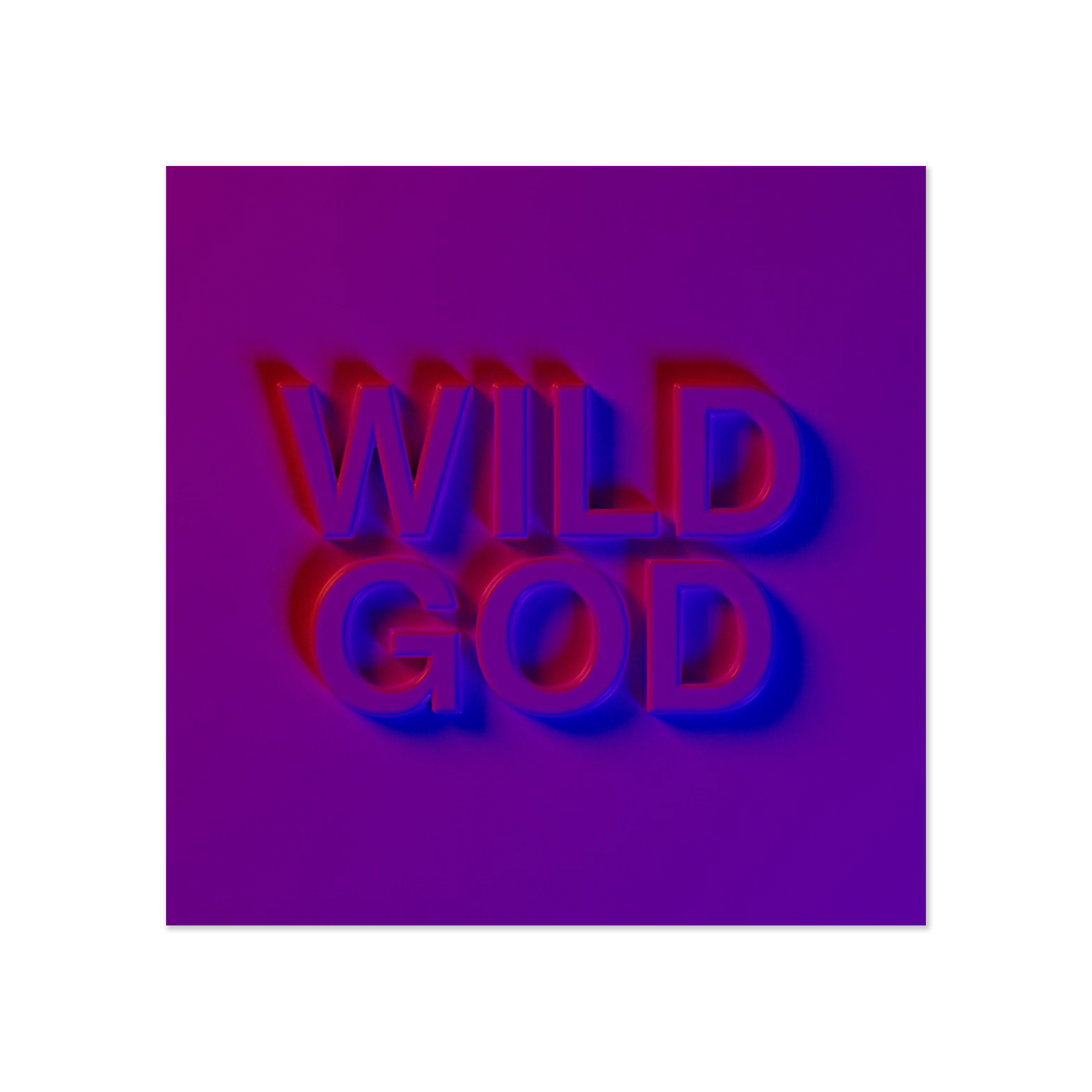 'Wild God' Official Nick Cave Art Print (Dark) | Nick Cave (AU ...
